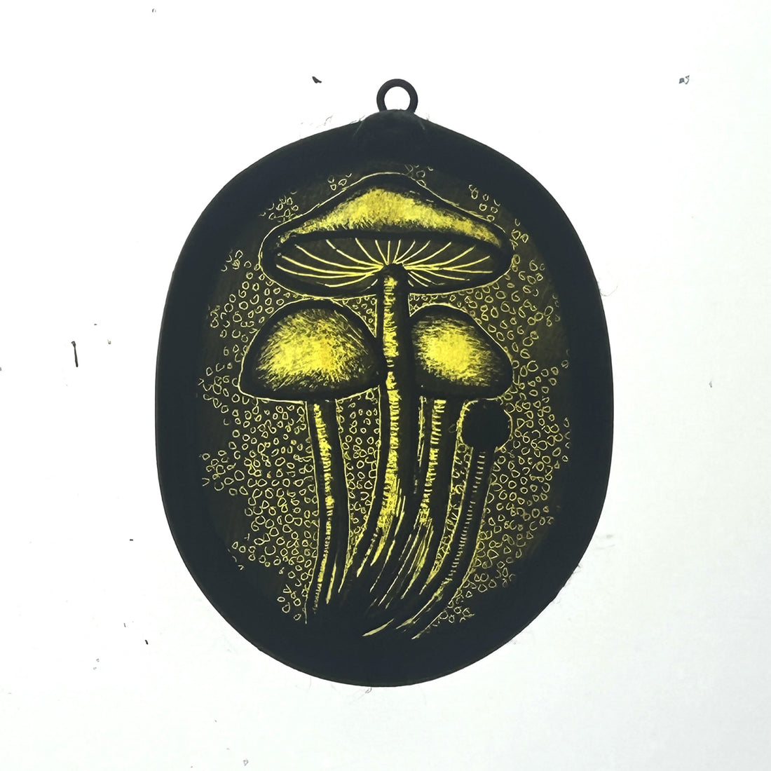 Fungi Stained Glass Miniature – Harriet Love Stained Glass